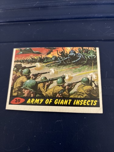 1962 Topps Mars Attacks Set-Break # 39 Army Of Giant Insects | eBay