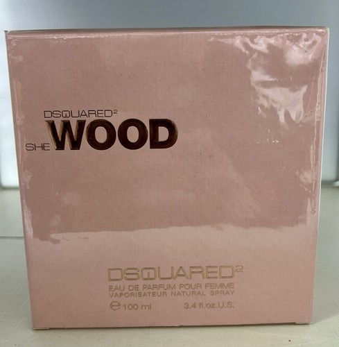 DSQUARED2 SHE WOOD WOMENS 3.4 OZ EAU DE PARFUM SPRAY - NEW IN BOX ...