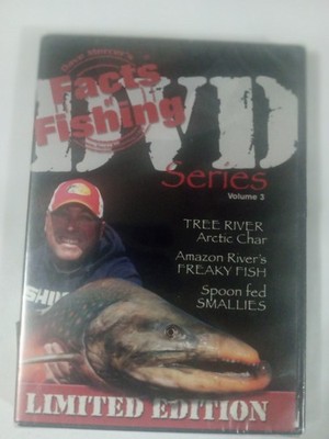 NEW : DAVE MERCER'S FACTS OF FISHING VOL. 3 (DVD) - CHAR - SMALLMOUTH ...