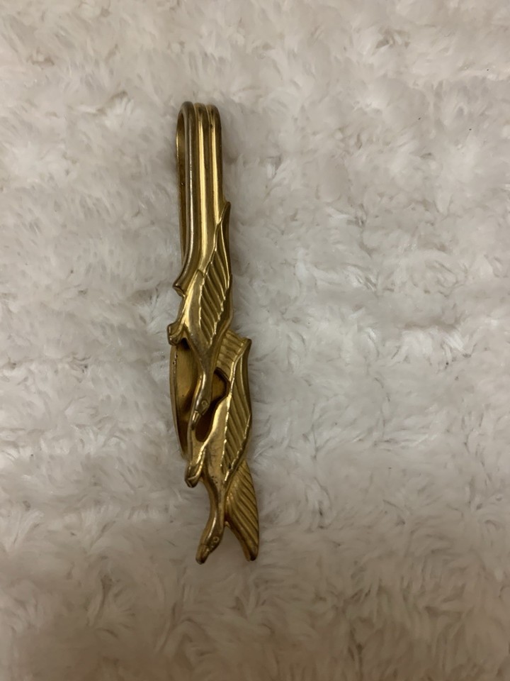 Vintage 1950’s Anson Gold Tone Flying Mallard Ducks Tie Clip | eBay