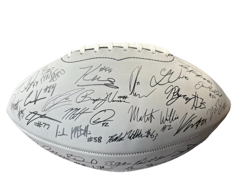 2024 Green Bay Packer Facsimile Signatures Give Back Football | eBay