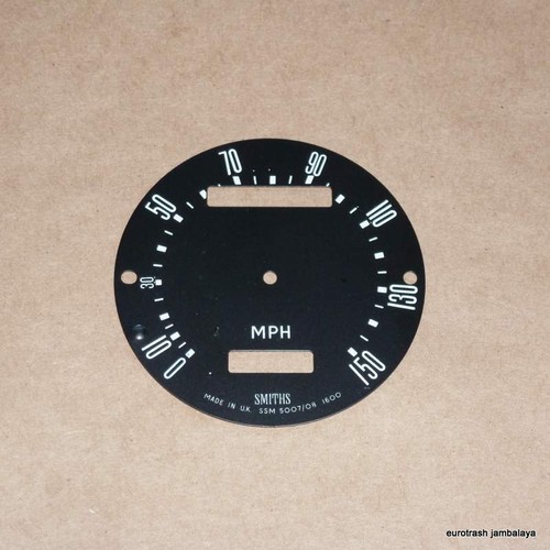 NOS Smiths 150 mph Speedometer Face Dial SSM5007/08 Ducati Bevel 750 ...
