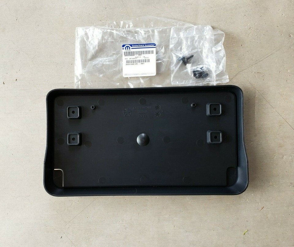 2019-2023 Jeep Cherokee (EXCEPT Trailhawk) License Plate Bracket ...