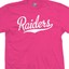 Raiders Script Tail Shirt - High School Sports Football Team - All Size ...