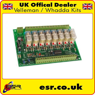 WSRC8056 8-Channel Relay DIY Electronic Soldering Project Kit | eBay UK