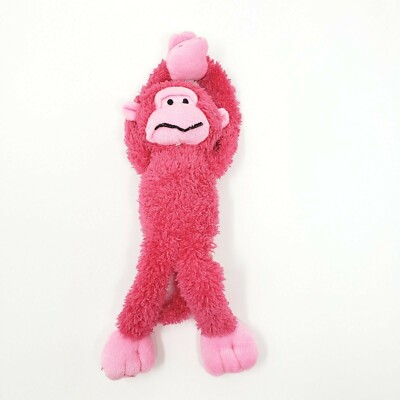 Dan Dee Monkey Stuffed Plush Hanging Hugger Small 11" Pink | eBay