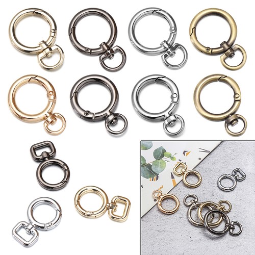 Bag Belt Buckle Spring O-Ring Buckles Snap Clasp Clip Carabiner Purses ...