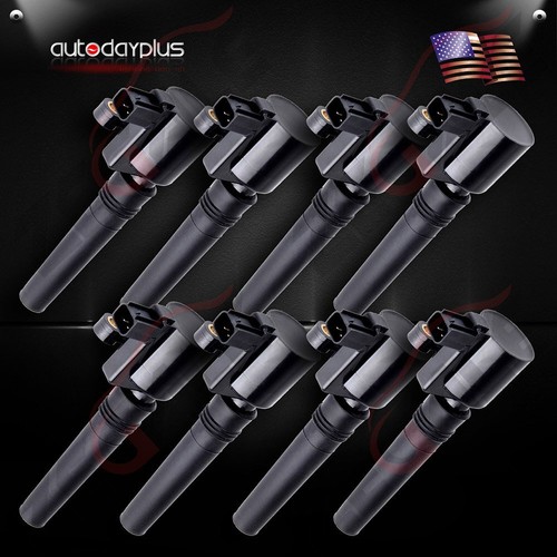 Ignition Coils of 8 for Ford Thunderbird Lincoln LS Jaguar V8 DG529 ...