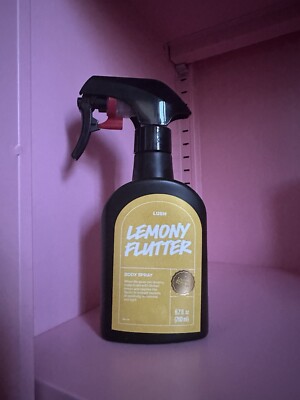 NEW Lush Lemony Flutter Body Spray 6.7 fl oz / 200 ml LIMITED EDITION!! | eBay