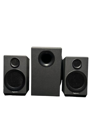 Logitech S-00154 Wired z333 Multimedia Speaker Set Black(missing Vol ...