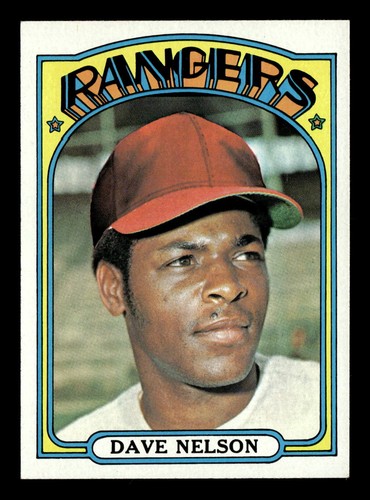 Dave Nelson 1972 Topps #529 Texas Rangers Ex | eBay
