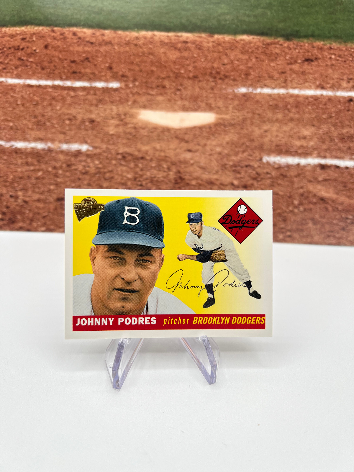 Johnny Podres Brooklyn Dodgers 2005 Topps All-Time Fan Favorites #84 | eBay