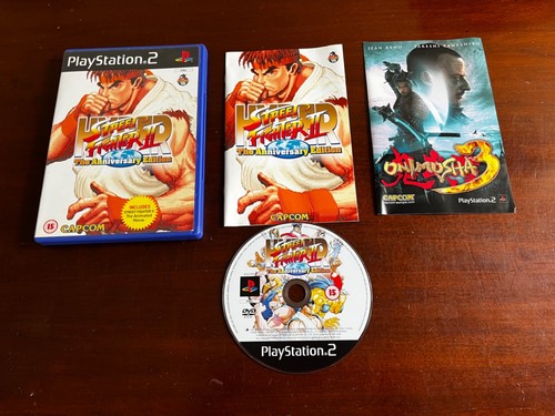 Ps2 playstation 2 Hyper street fighter 2 anniversary edition disc is ...