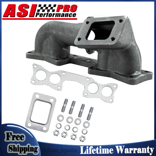 Cast T3 t3/ t4 Top Mount Turbo Manifold Fits 89 90 Nissan 240sx KA24E ...