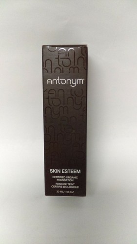 Antonym Cosmetics Skin Esteem Organic Liquid Foundation, Tan, 1.06 Fl ...