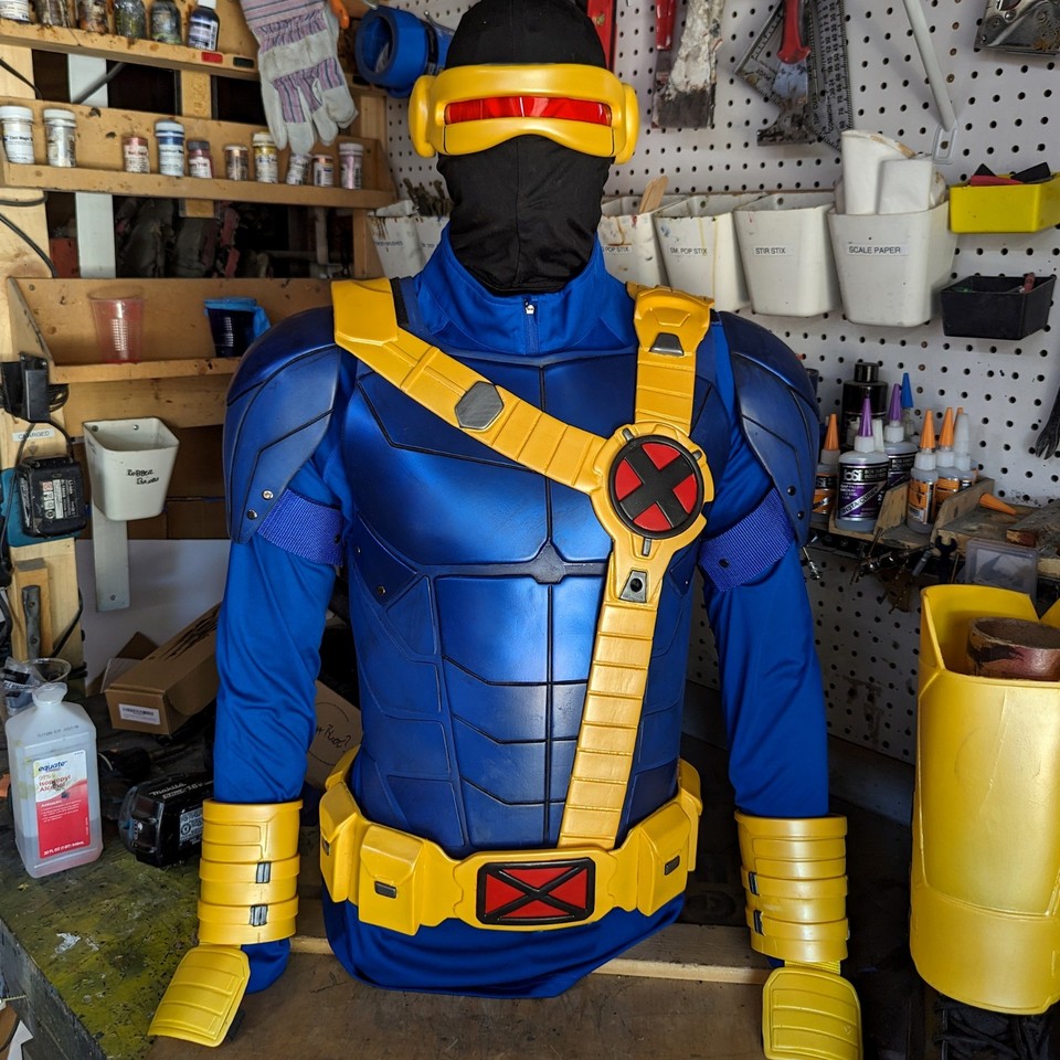 CYCLOPS X-MEN COSTUME COSPLAY ARMOR SET | eBay