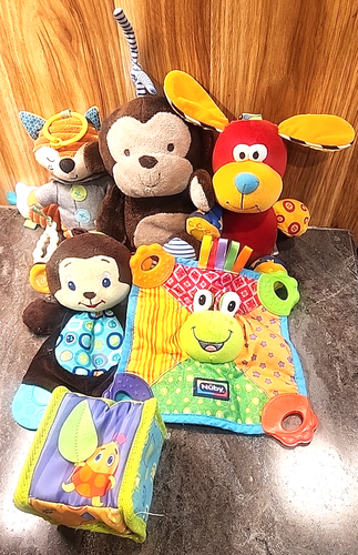 Lot of 6 Sensory Toys Baby Activity Rattle Musical | eBay