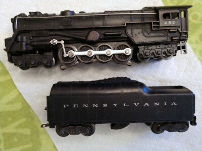 Lionel 682 S-2 Steam Turbine and 2046W-50 Pennsylvania Tender | eBay