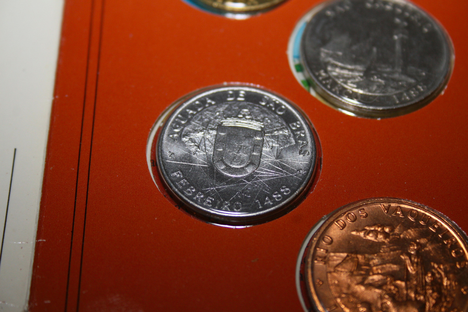 DIAS 88 Commemorative Coins 1988 NEW 4 Booklet Bartolomeu Vintage ...