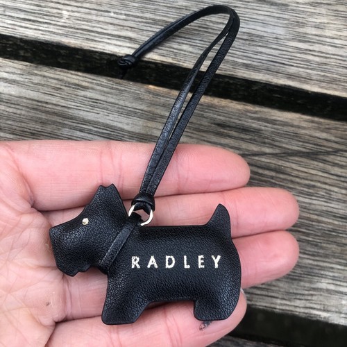 Radley Leather Handbag Hanging Fob Charm Keyring | eBay