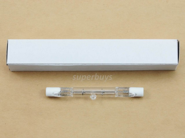 2 x R7 R7S 78mm 150W Halogen Light Linear Tungsten Tube Globe 2000 Hour ...