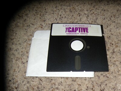 The Captive Commodore 64 C64 Game on 5.25" disk | eBay