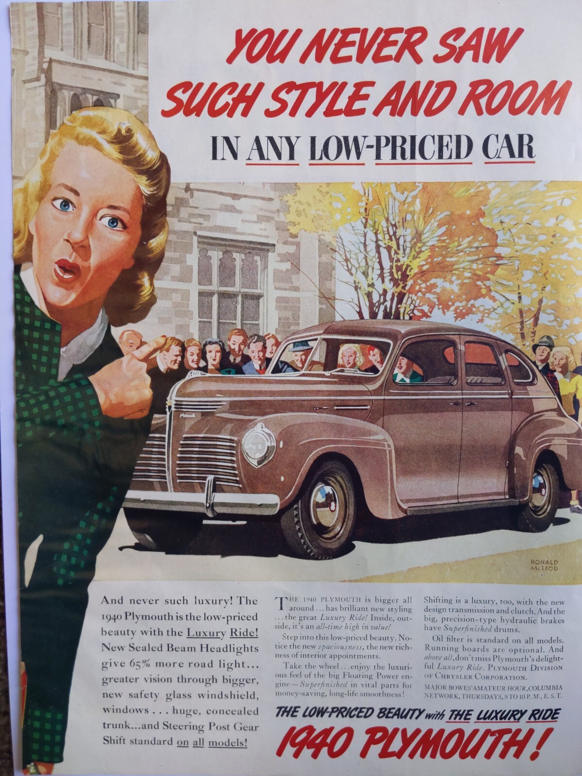 1940s Car Ads
