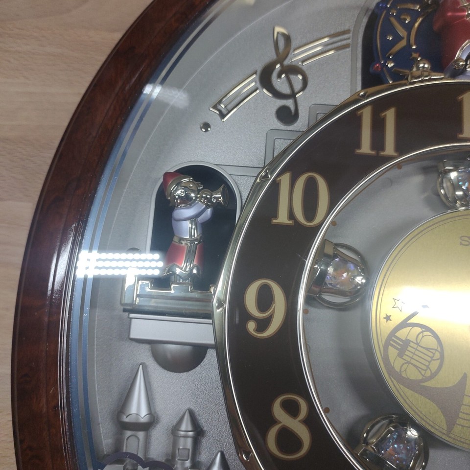 SEIKO Melodies In Motion Wall Clock Special Collector's Edition With 12 ...