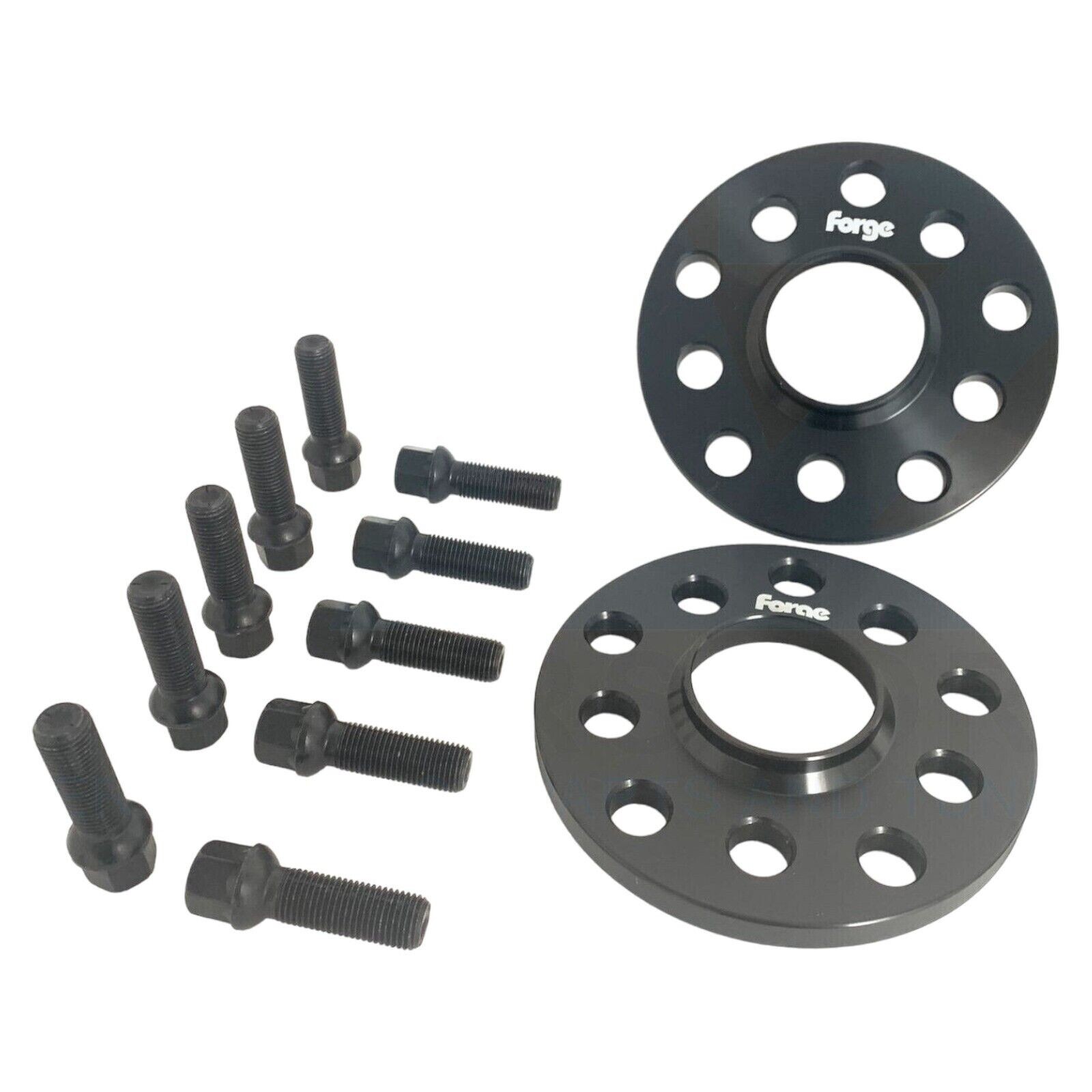 Alloy Wheel Spacers Kit 11mm Front 16mm Rear + Extended Bolts + Locking ...