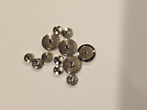 12 Clock Hand Nuts Hermle American Metric 2mm Shaft Mixed New | eBay