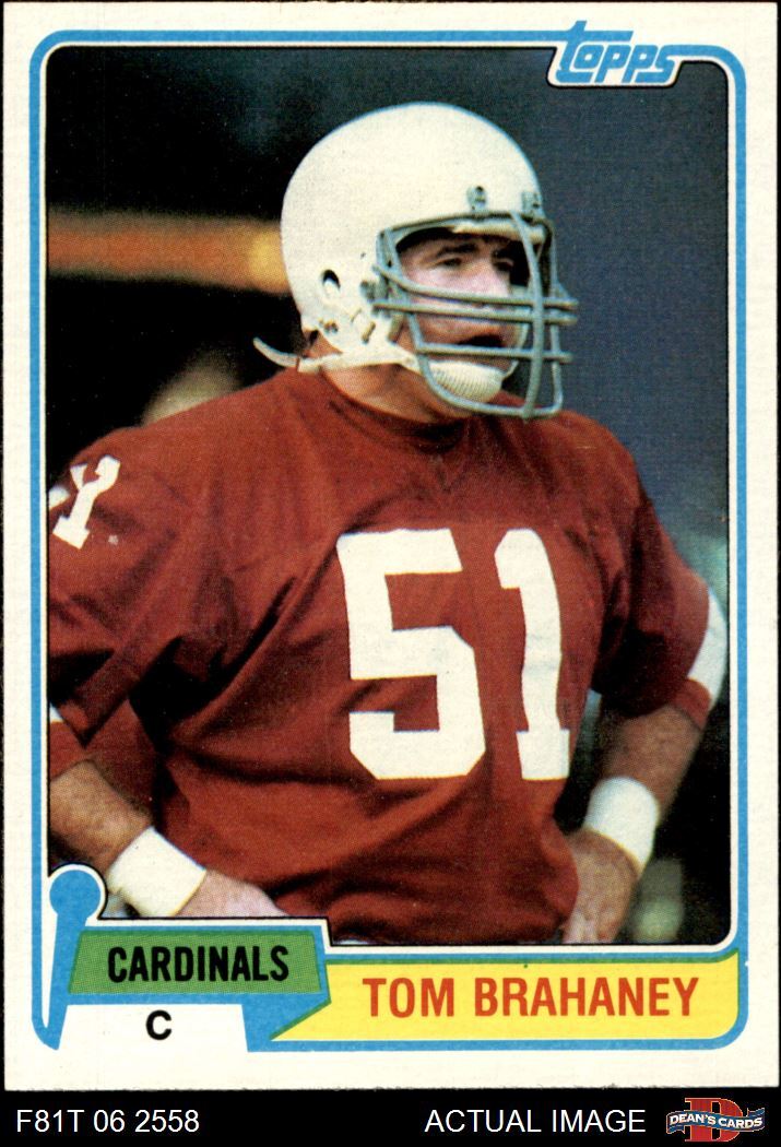1981 Topps 178 Tom Brahaney Cardinals Fb Oklahoma 85 Nmmt F81t 06