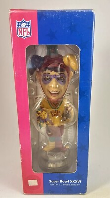 Vintage 2002 NFL SUPER BOWL XXXVI Limited Edition Jester Bobblehead ...