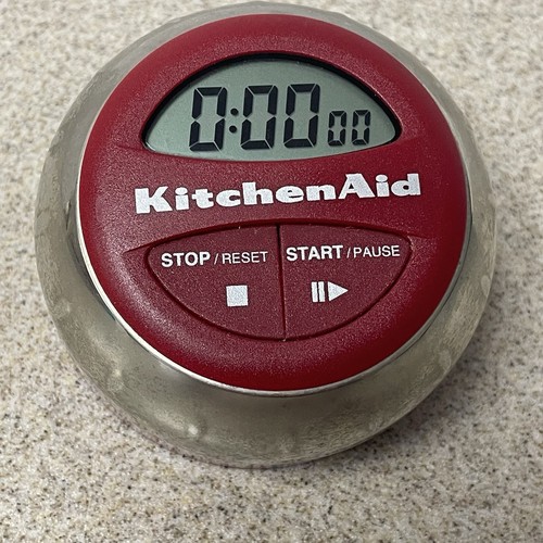 KitchenAid Cook's Series Digital Timer Red Tested - Works Great ...