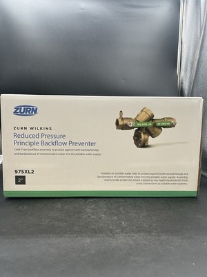 ZURN 2-975XL2 2 Inch. Reduced Pressure Backflow Preventer With Ball ...