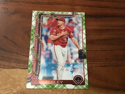 2025 Topps Holiday - Green Plaid- #H178 Ryan Helsley | eBay
