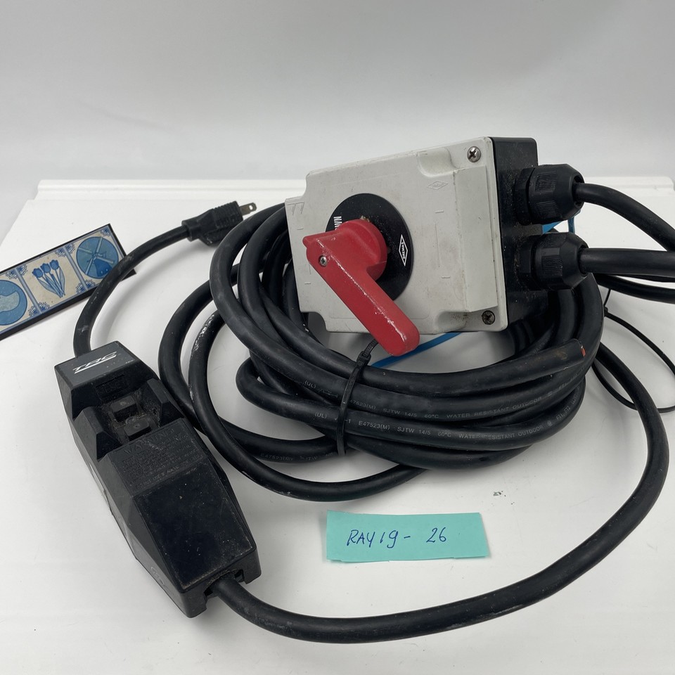 Lunmar Boat Lifts Bremas Spring Switch- 125V/240V W/ Switch, Handle ...