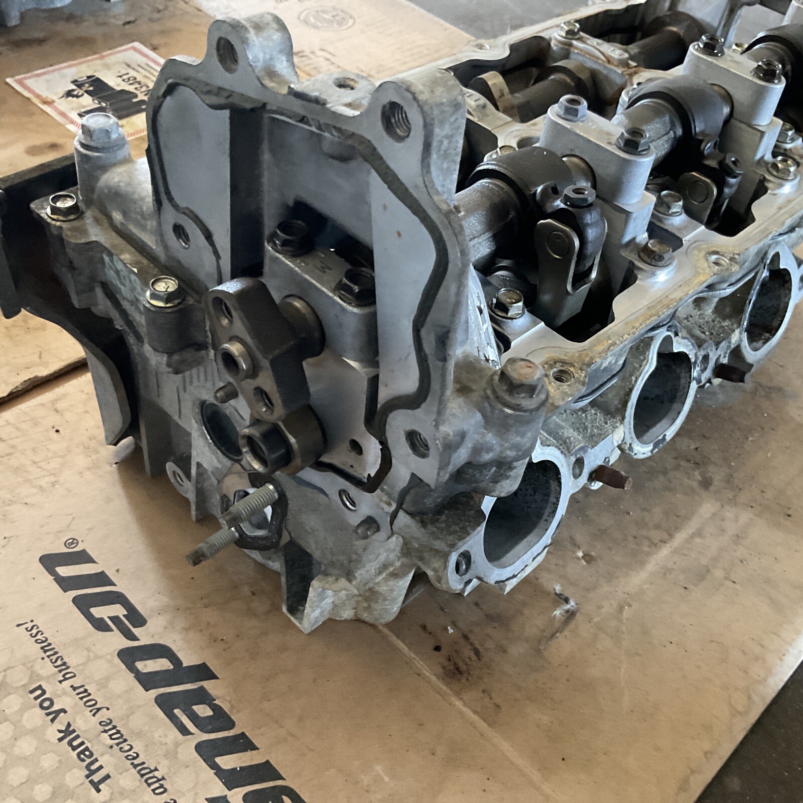 10-15 Infiniti G37. issan 370Z VQ37VHR Left Engine Head Assembly 11090 ...