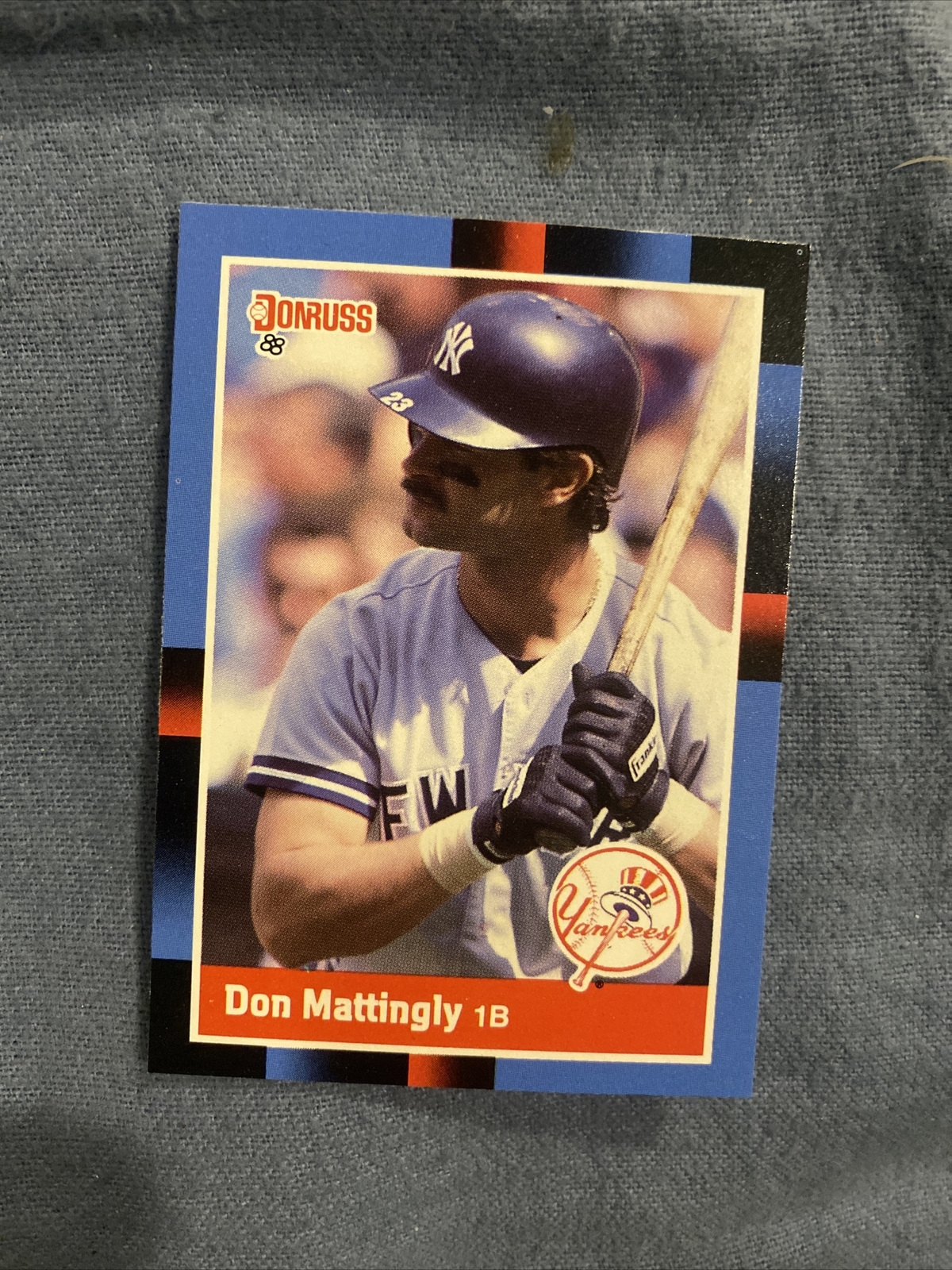 1988 Donruss - Last Line Begins with History #217 Don Mattingly for ...