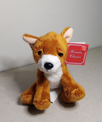 NEW! Russ Yomiko Classics Soft Brown Dog 5" Plush Stuffed Animal Toy ...