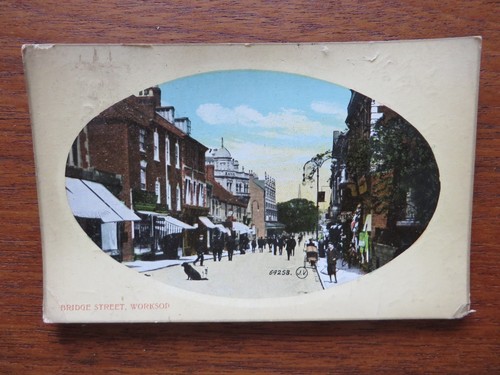Postcard Bridge Street, Worksop 1916 | eBay UK