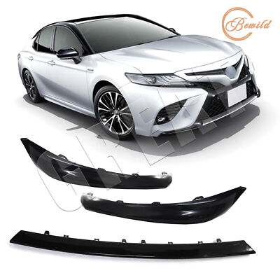 3Pcs For 2018 19 2020 Toyota Camry SE XSE Front Bumper Lower Grille ...
