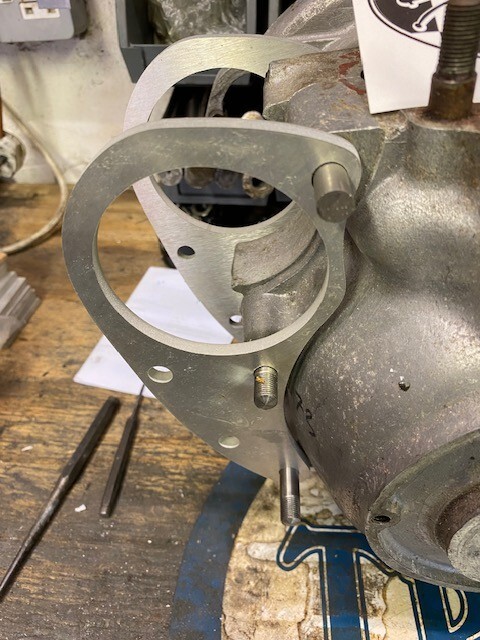 TRITON PRE UNIT ENGINE PLATES WITH BATTERY CARRIER AND OILTANK TABLE | eBay