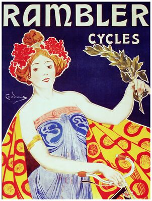 739.Rambler Cycles Ad Art Decoration POSTER Ad.Graphics to decorate ...
