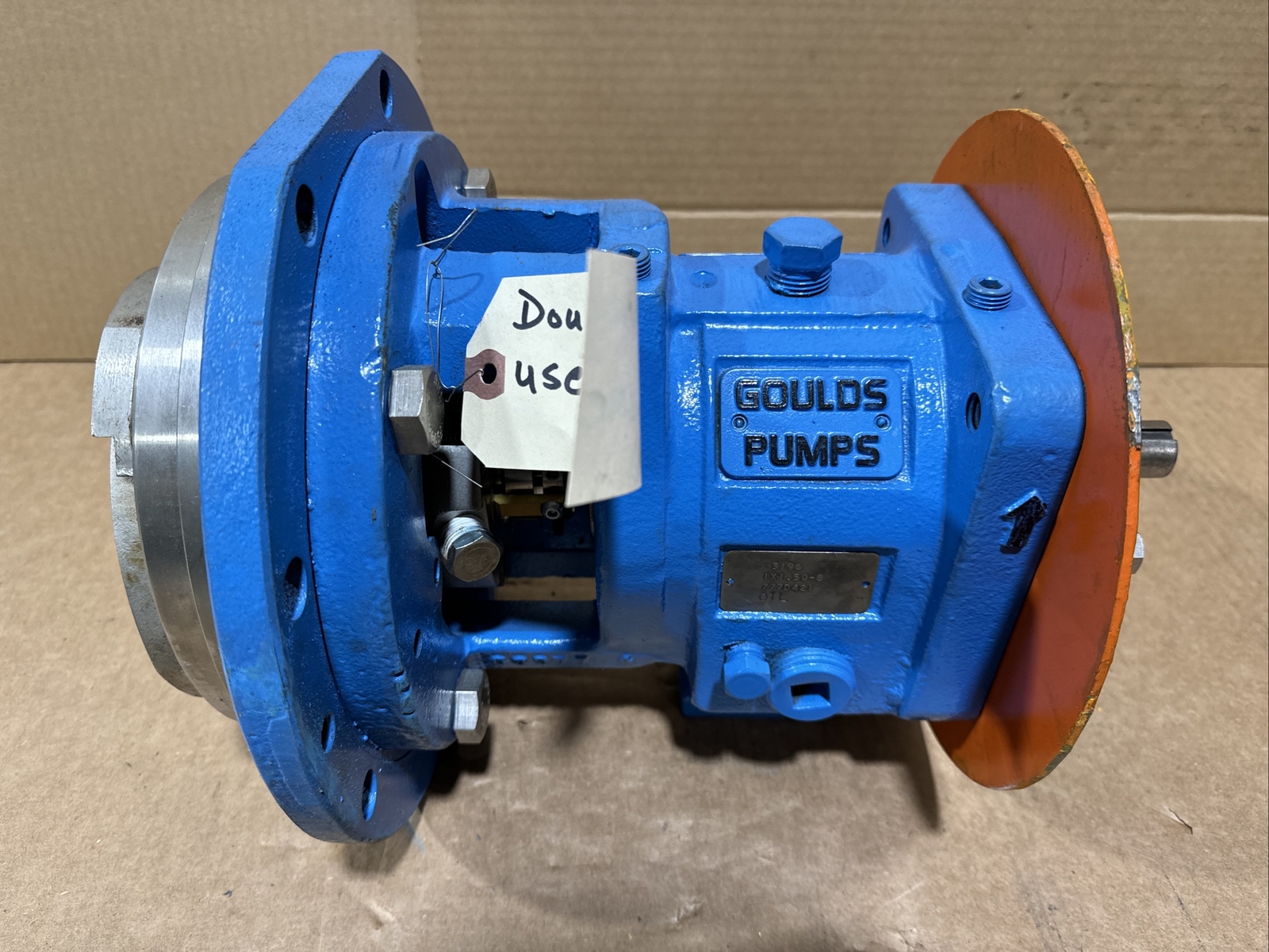 Goulds Pump Model 3196 1x1.50-8 Warranty Fast Shipping | eBay