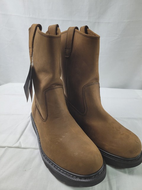 Wolverine Wellington W04727 Men's Brown Leather Work Western Boots ...