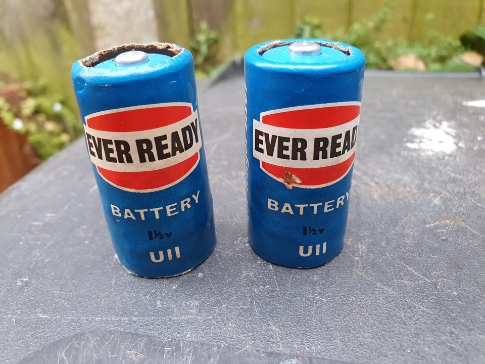 2 x Vintage Ever Ready UII Battery Batteries | eBay UK