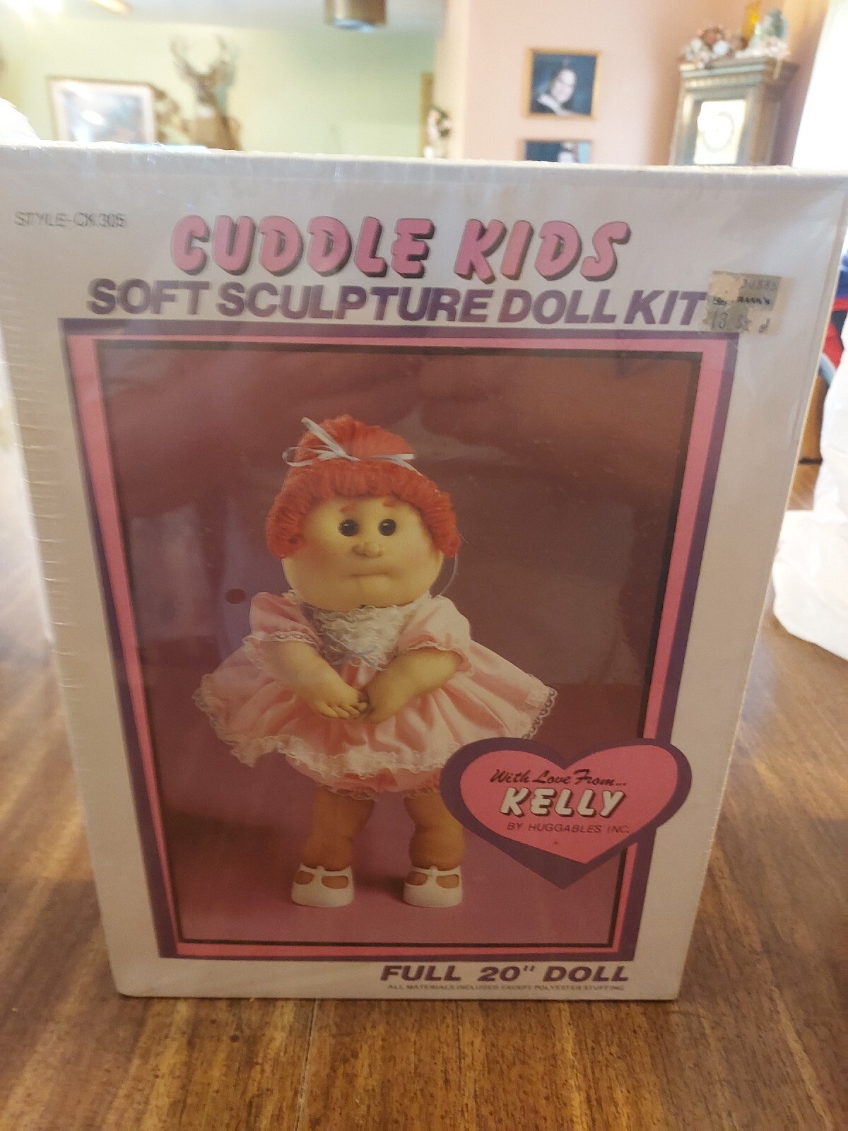 VTG Huggables Cuddle Kids Soft Sculpture Doll Kit Kelly 20" Tall NEW ...