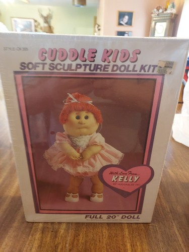VTG Huggables Cuddle Kids Soft Sculpture Doll Kit Kelly 20" Tall NEW ...