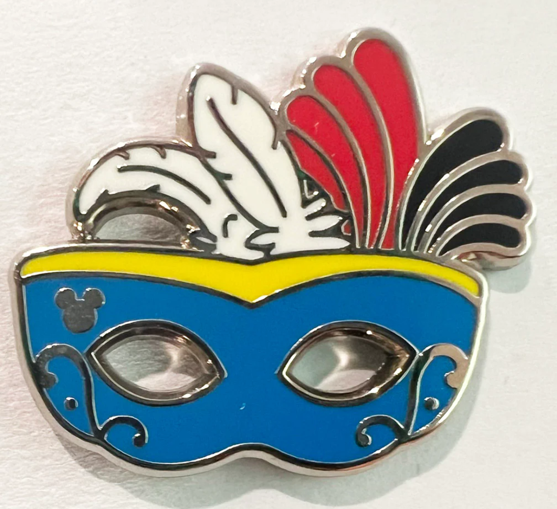 Donald Duck Mardi Gras Mask Carnevale Hidden Mickey 2020 Disney Pin E02 ...