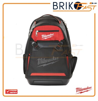 MILWAUKEE - ZAINO PORTAUTENSILI DA LAVORO HD - BORSA - JOBSITE BACKPACK ...